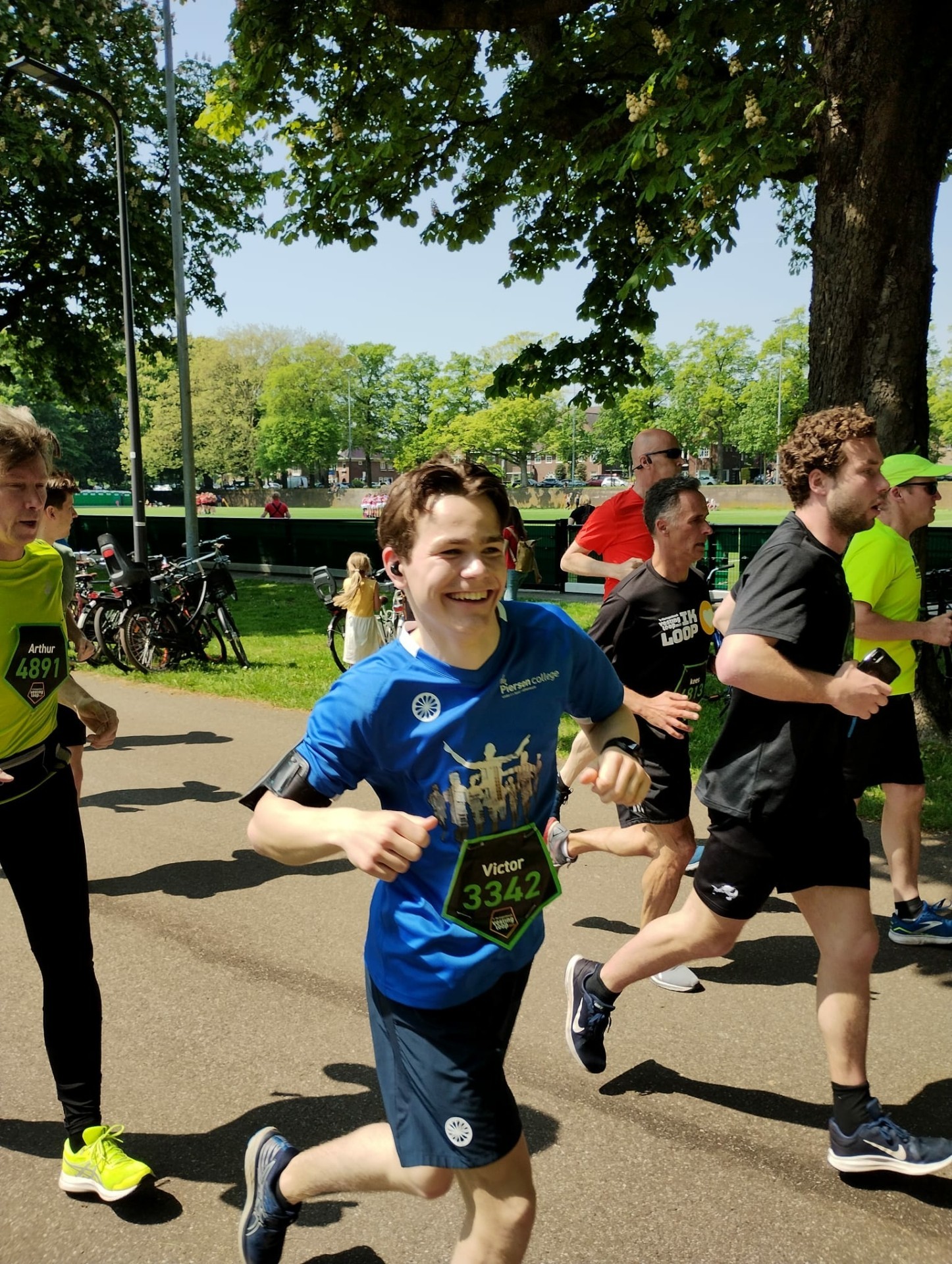 Vestingloop 2023: mooi weer en lekker gelopen! - ds. Pierson College